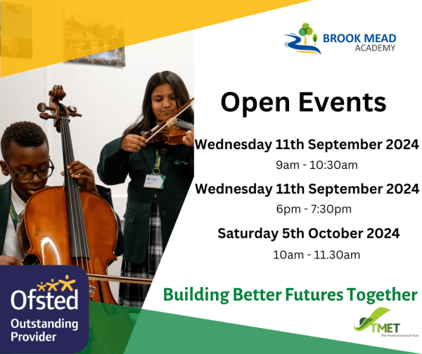 Our Curriculum – Brook Mead Academy | TMET Leicester MAT